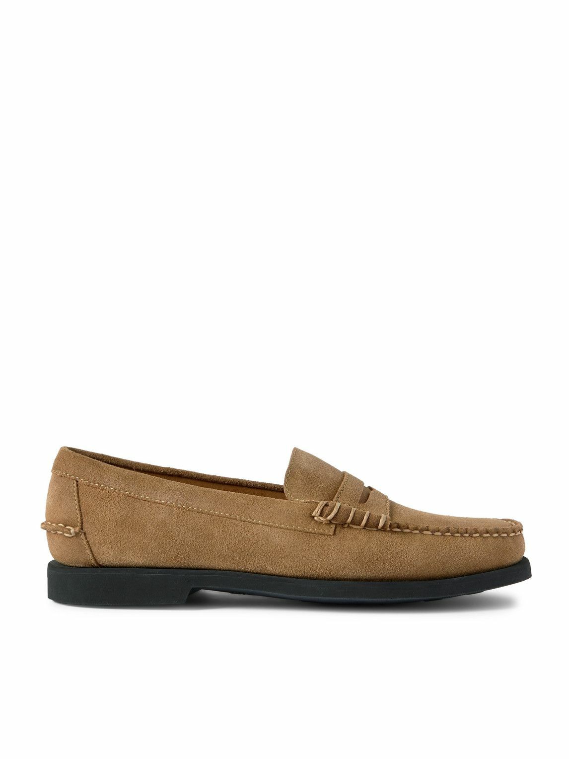 Sebago - Dan Suede Penny Loafers - Brown Sebago