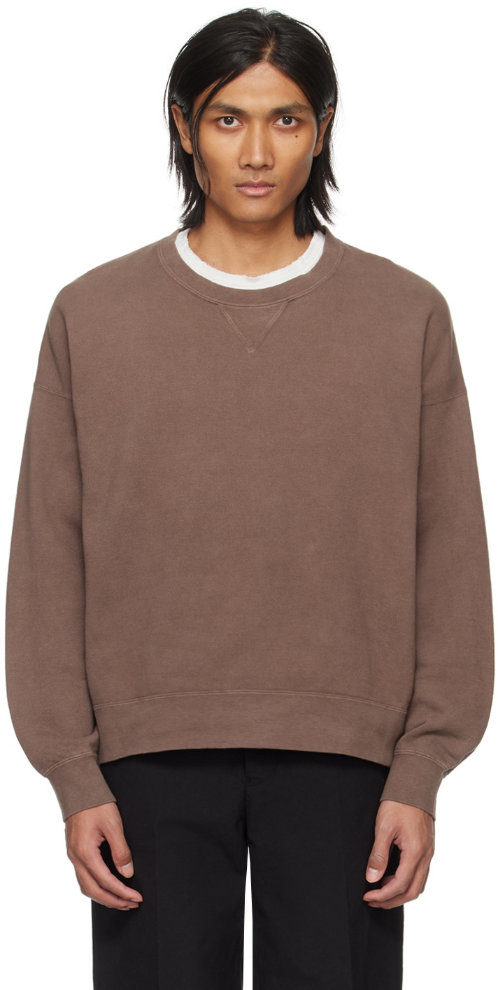 visvim Brown Amplus SB Sweatshirt Visvim