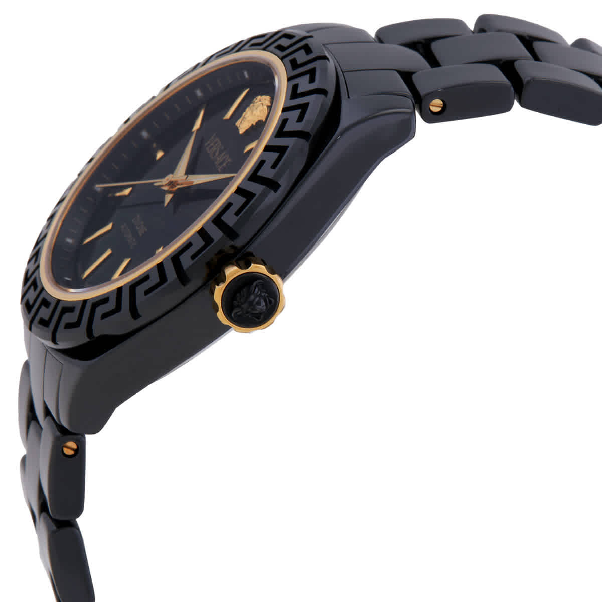 Versace DV One Automatic Black Dial Watch VE6B00123 Versace