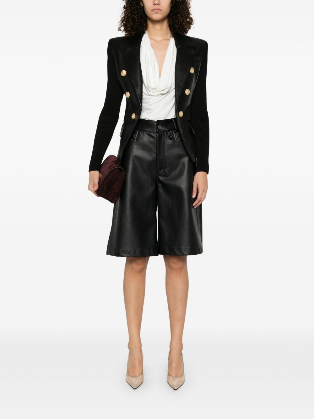 Balmain Leather Jacket Balmain