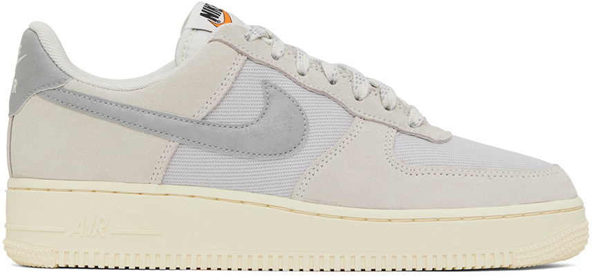 Nike Gray Air Force 1 '07 Sneakers Nike