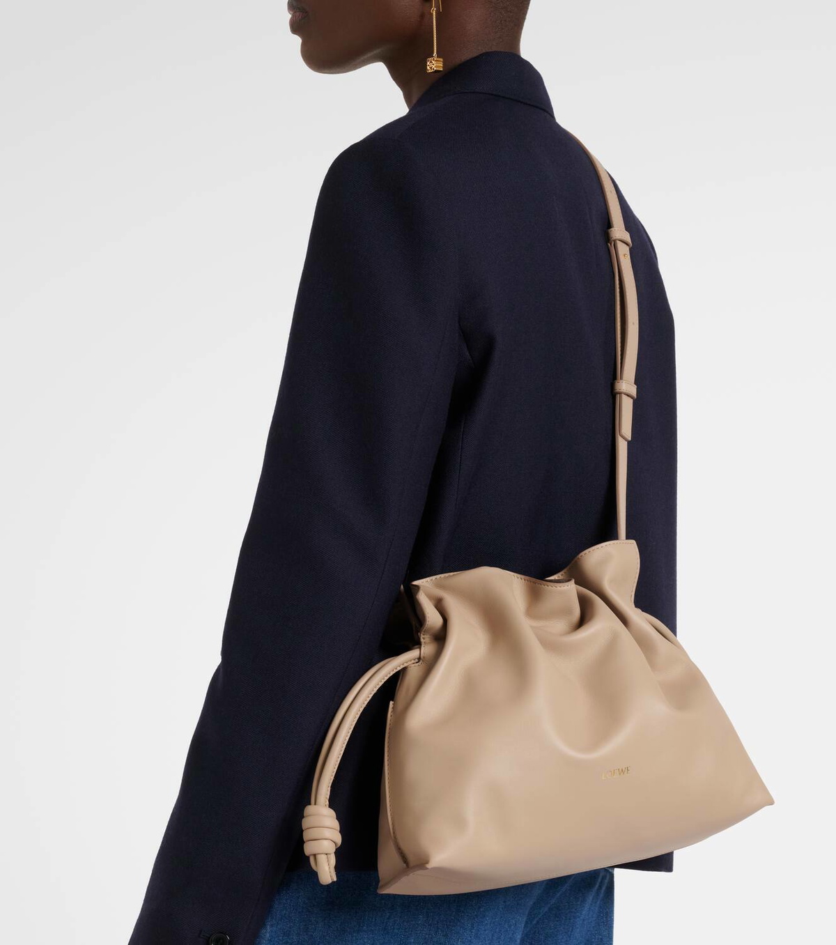 Loewe Flamenco Medium leather clutch Loewe