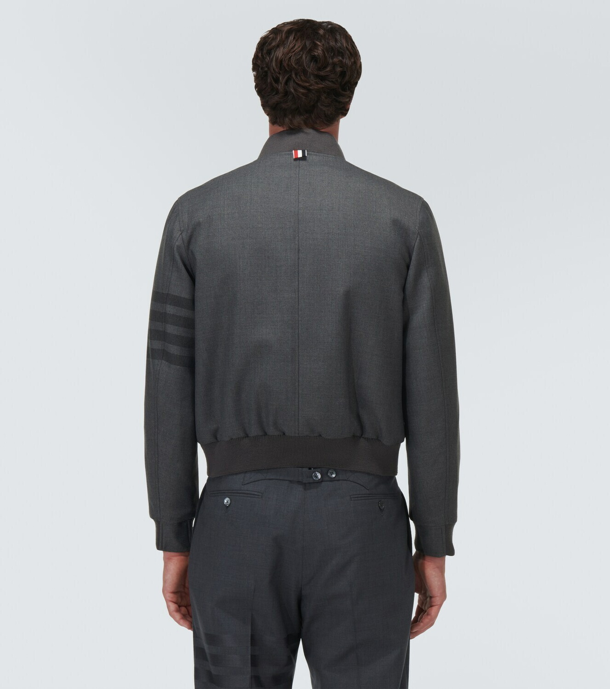 Thom Browne 4-Bar wool-blend jacket Thom Browne