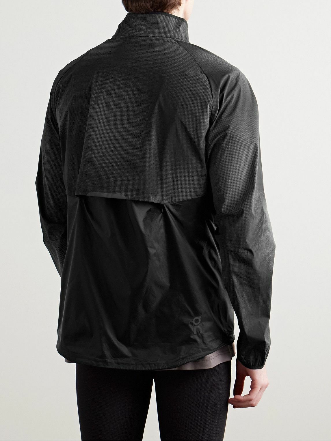 ON - Lumos Recycled-Shell and Ripstop Jacket - Black On