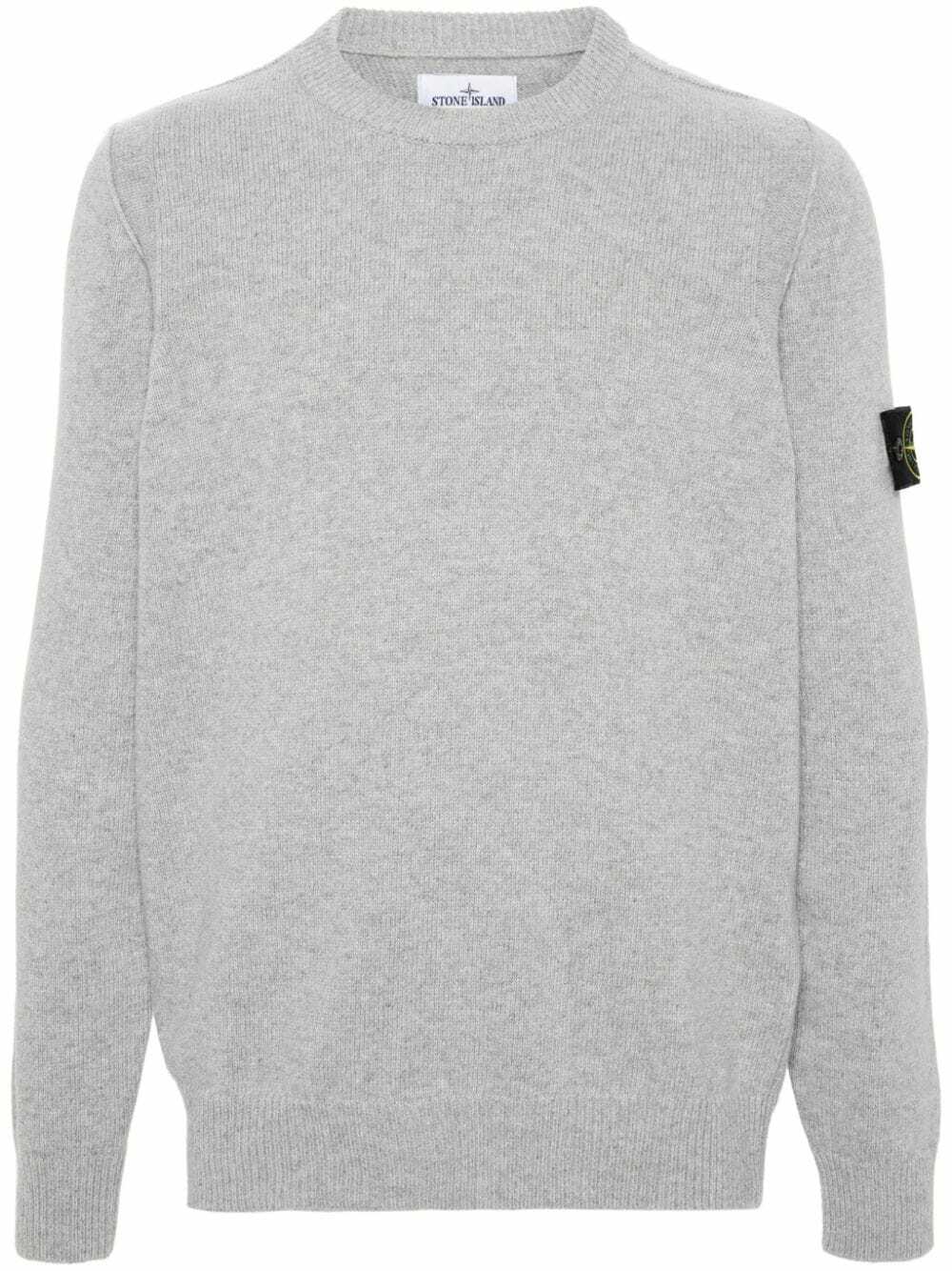 STONE ISLAND - Wool Crewneck Sweater Stone Island
