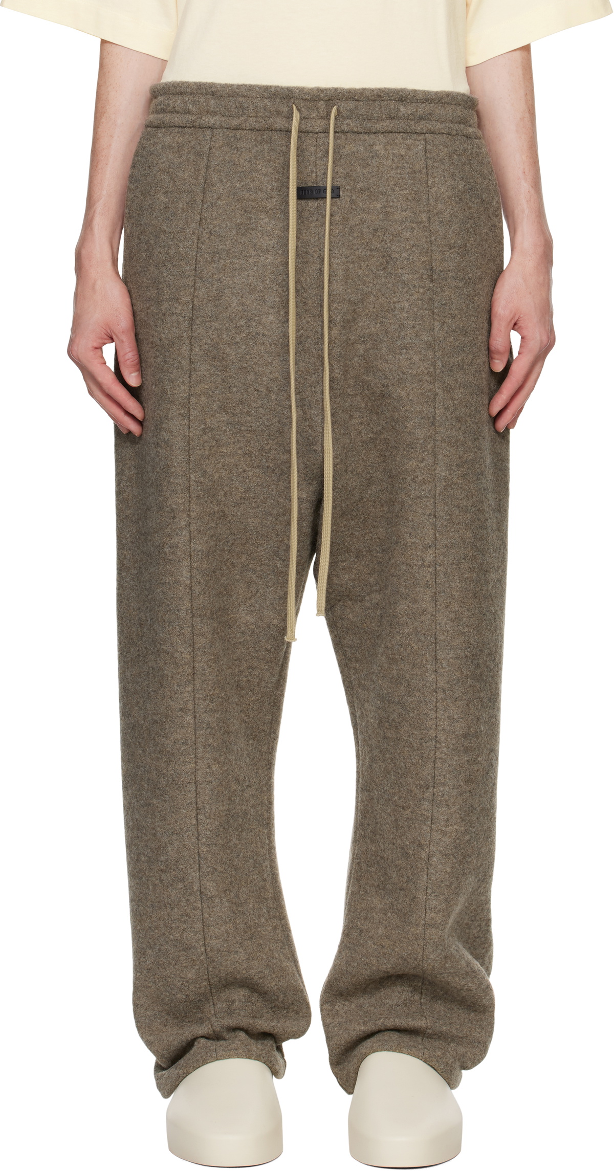 Fear of God Brown Boiled Wool Forum Lounge Pants Fear Of God