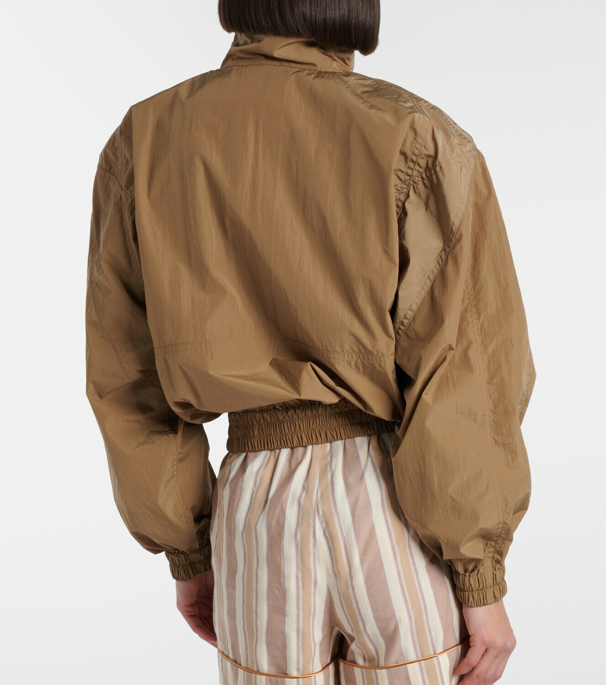 Saint Laurent Gathered canvas jacket Saint Laurent