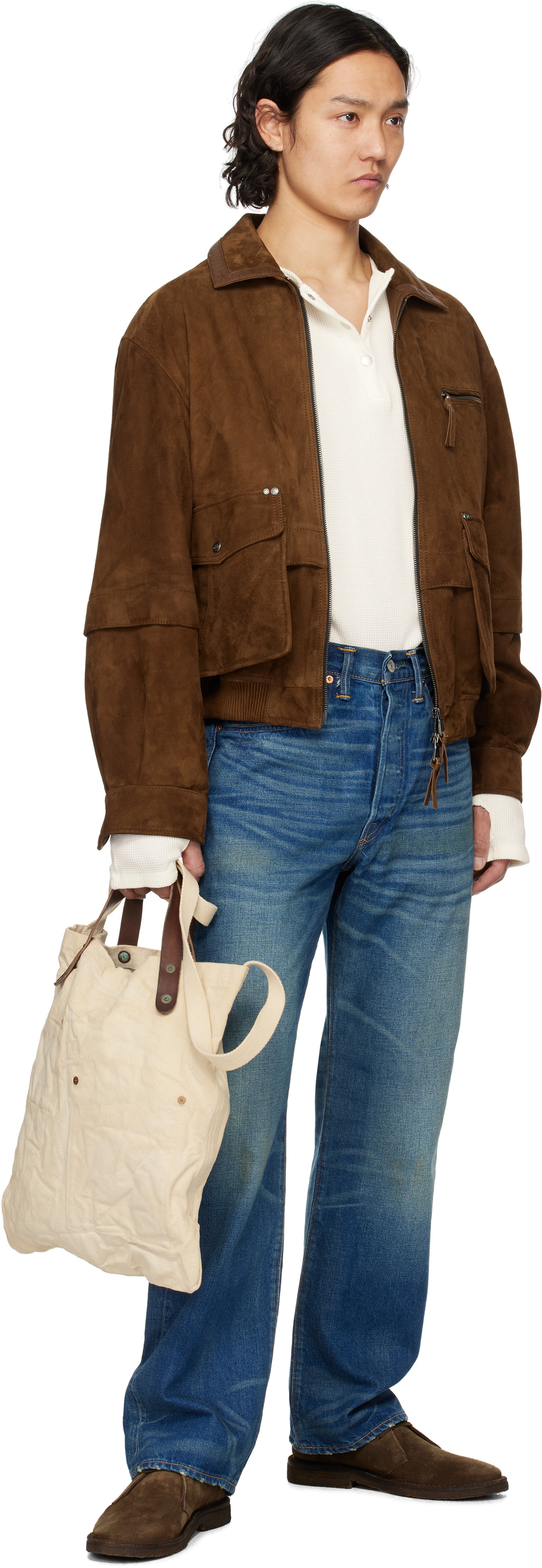 RRL Indigo Vintage 5-Pocket Jeans RRL