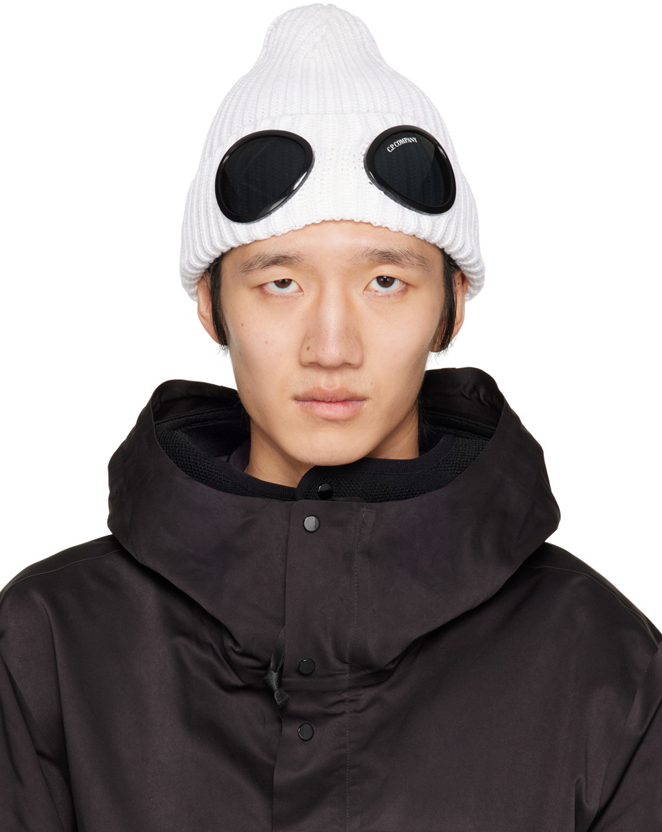 C.P. Company Off-White Goggle Beanie C.P. Company