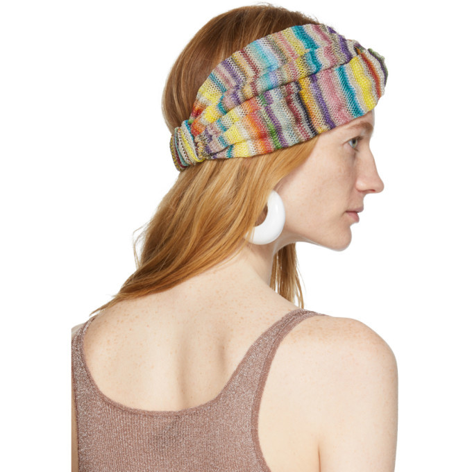 Missoni Multicolor Striped Headband Missoni