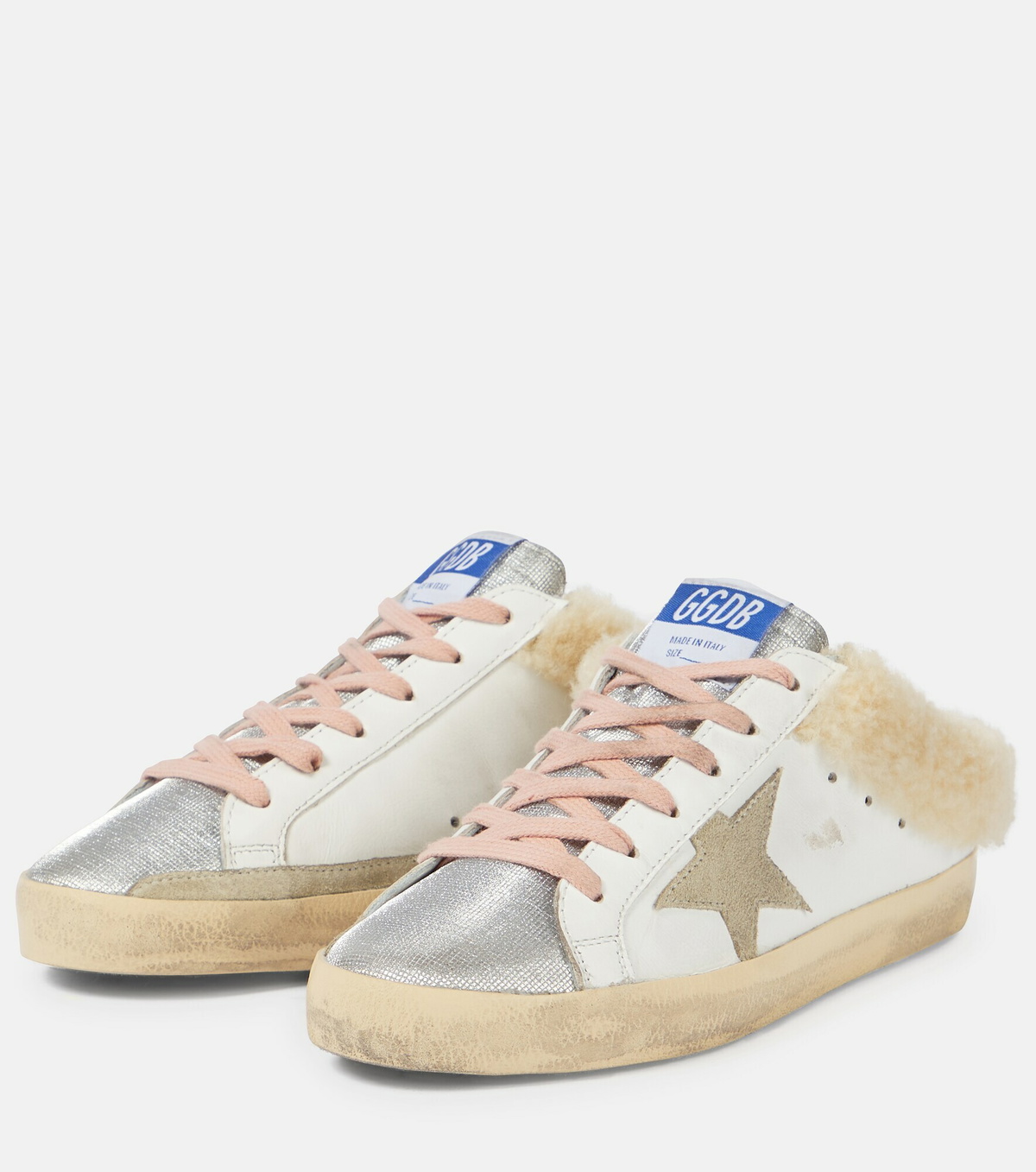 Golden Goose Shearling Sneakers