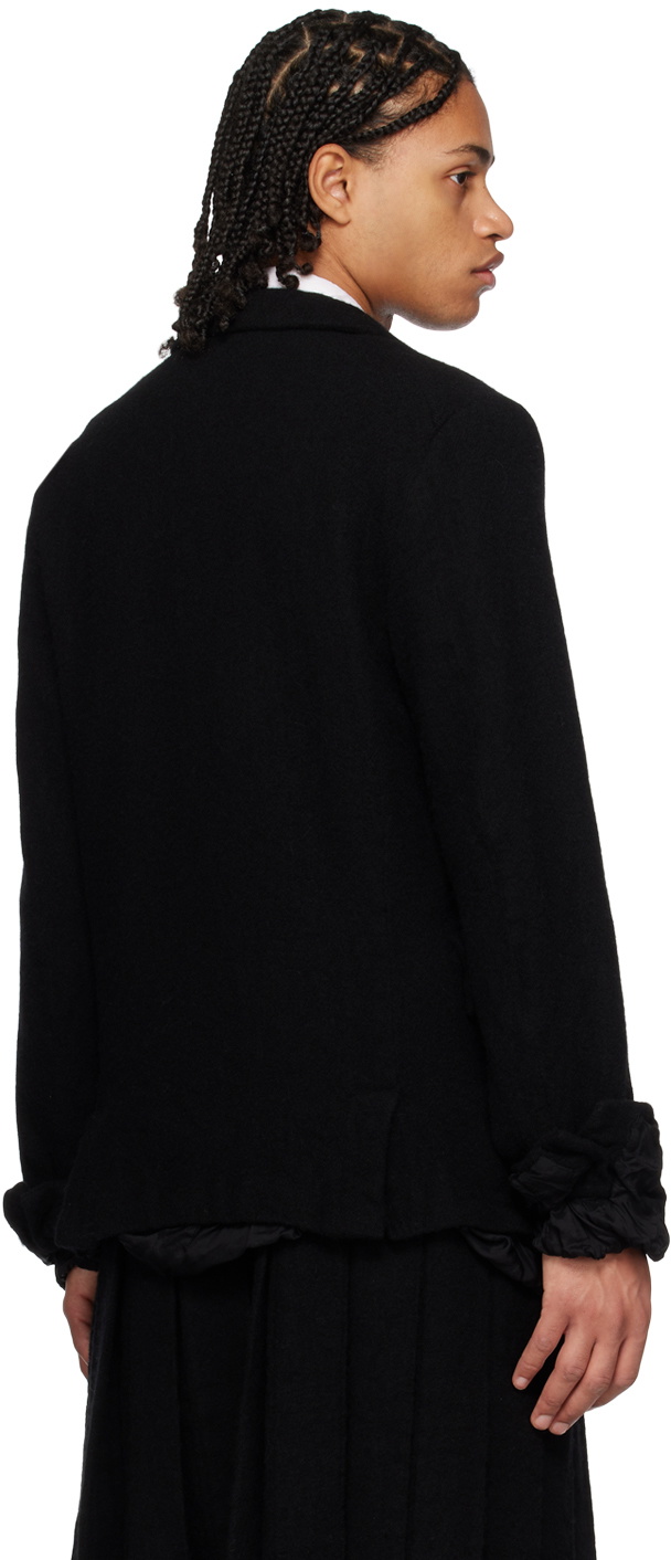 Comme des Garçons Black Black Tailored Blazer Comme des Garcons Black