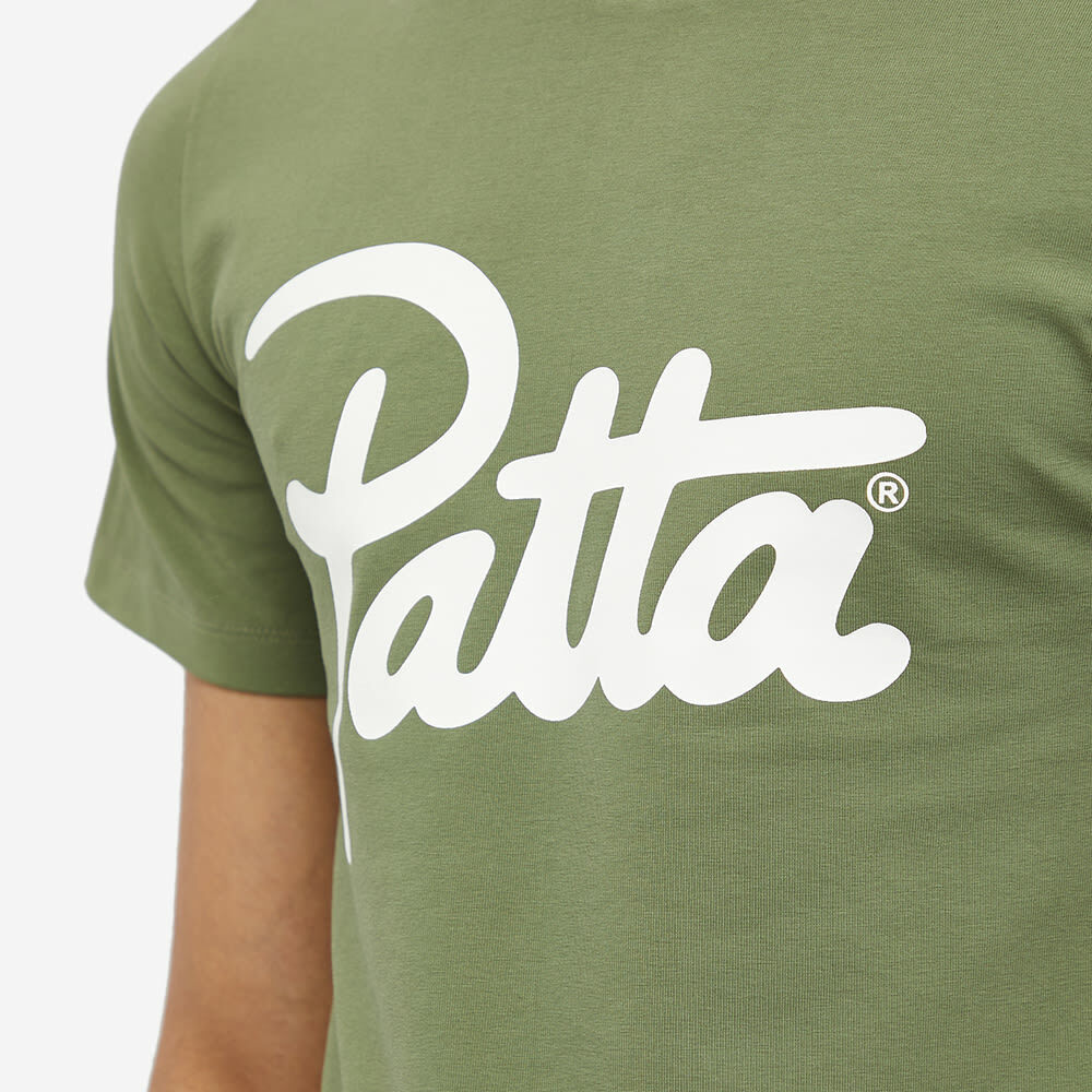 Patta Basic Fitted T-Shirt in Olivine Patta