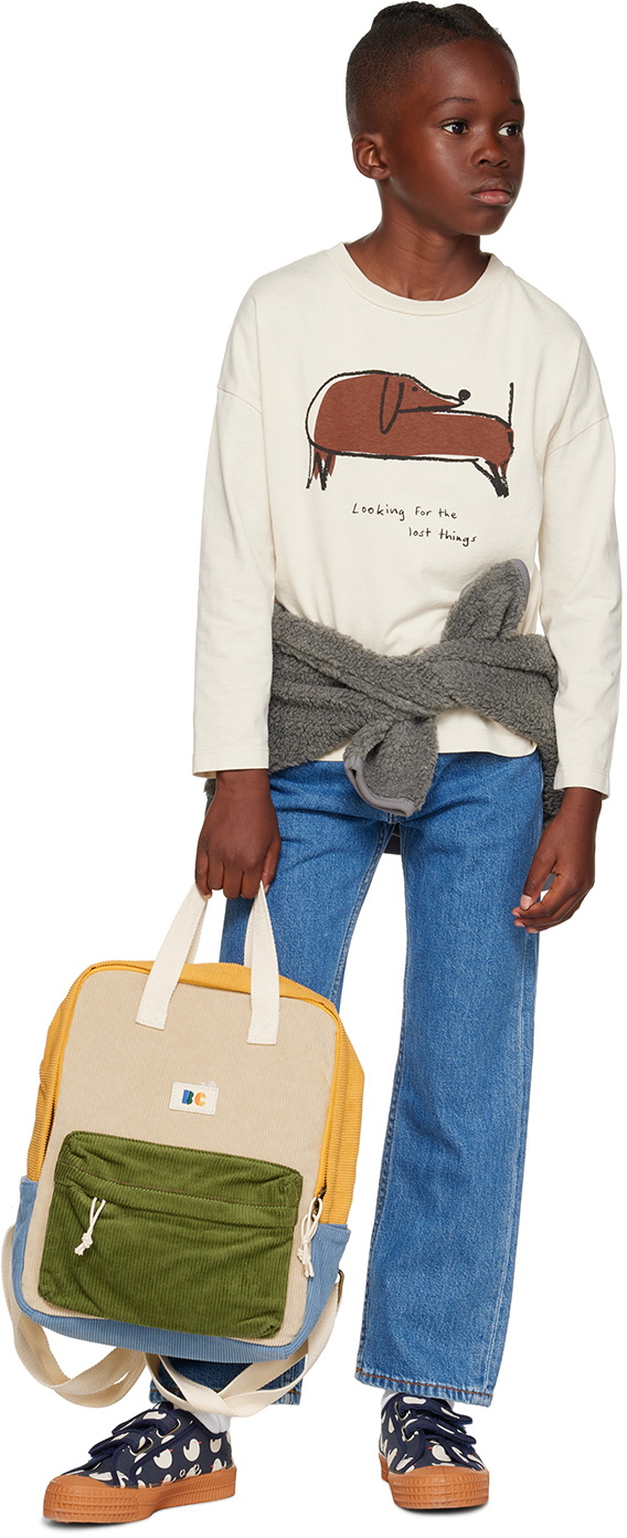 Bobo Choses Kids Multicolor Colorblock Backpack Bobo Choses