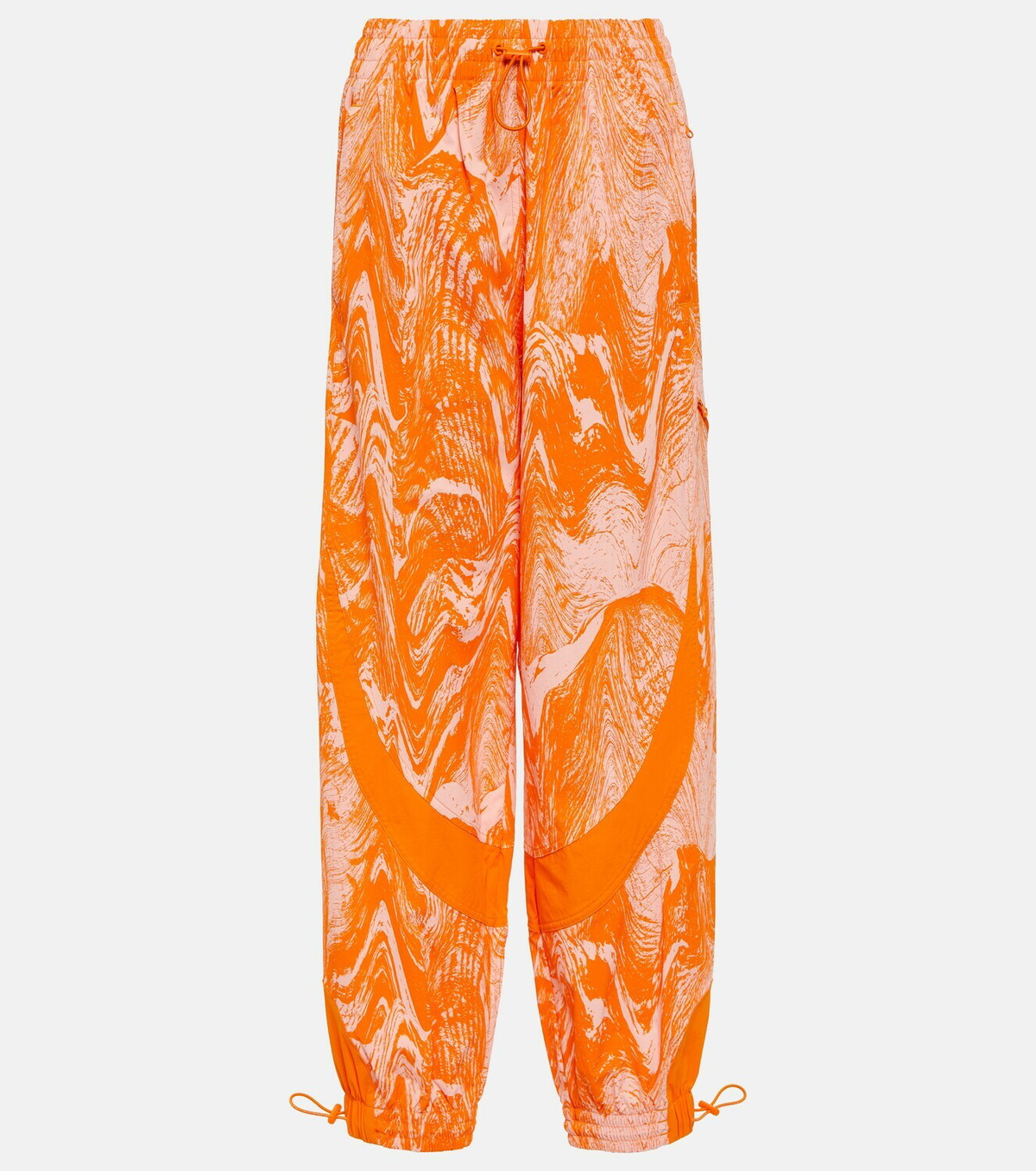 Adidas by Stella McCartney Printed high-rise sweatpants adidas by ...