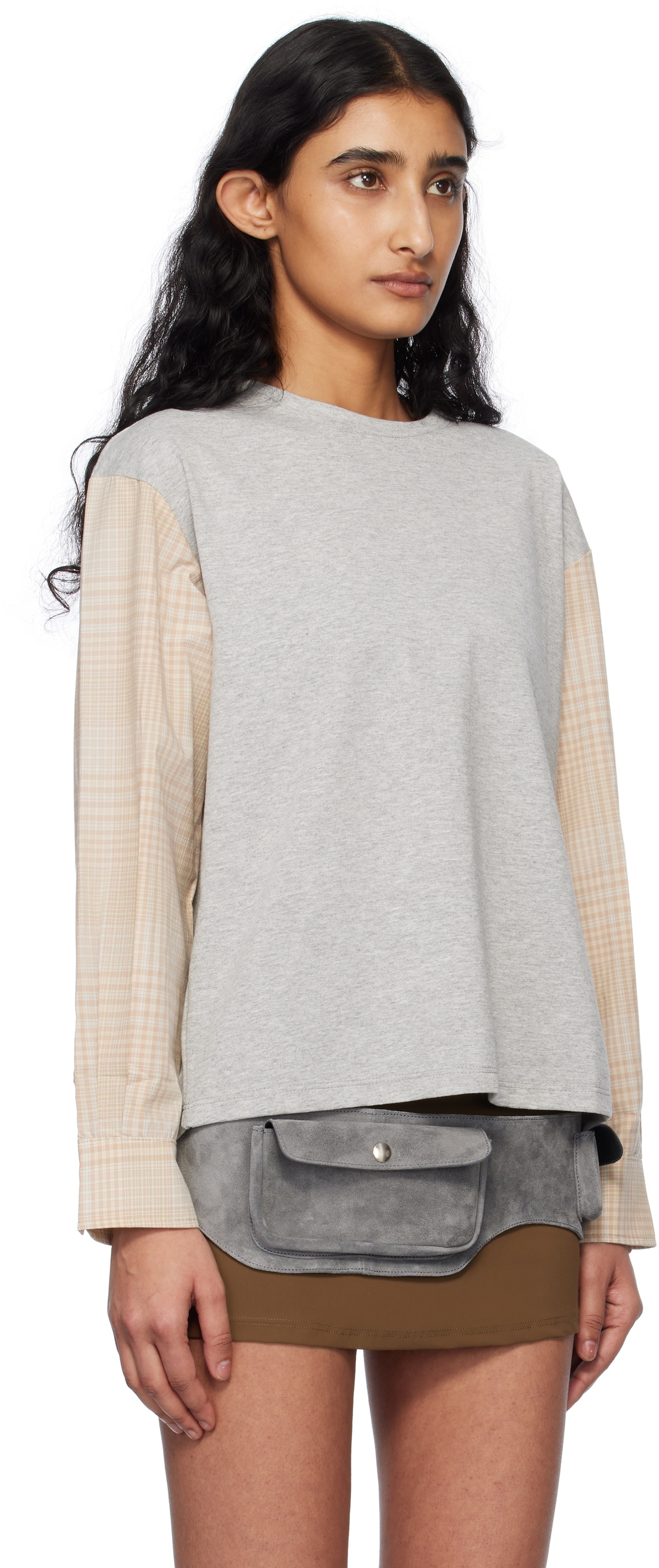 Gimaguas Gray & Beige Riviera Top Gimaguas