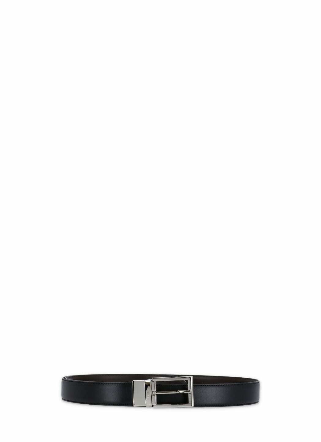 Zegna Leather Belt Zegna