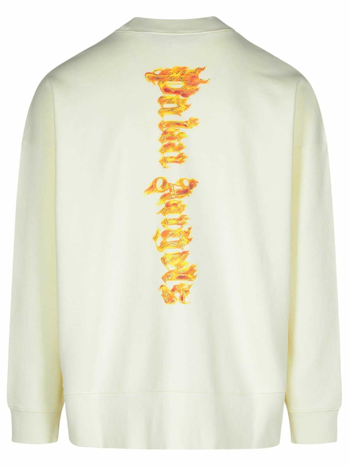 Palm Angels Burning Palm Crewneck Sweatshirt Palm Angels