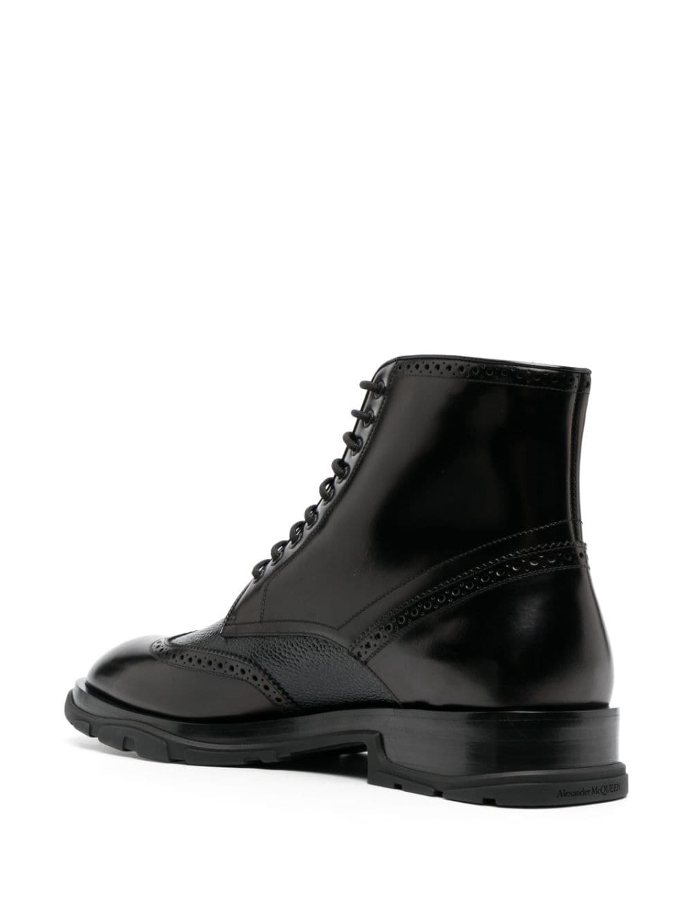 ALEXANDER MCQUEEN - Leather Boot Alexander McQueen
