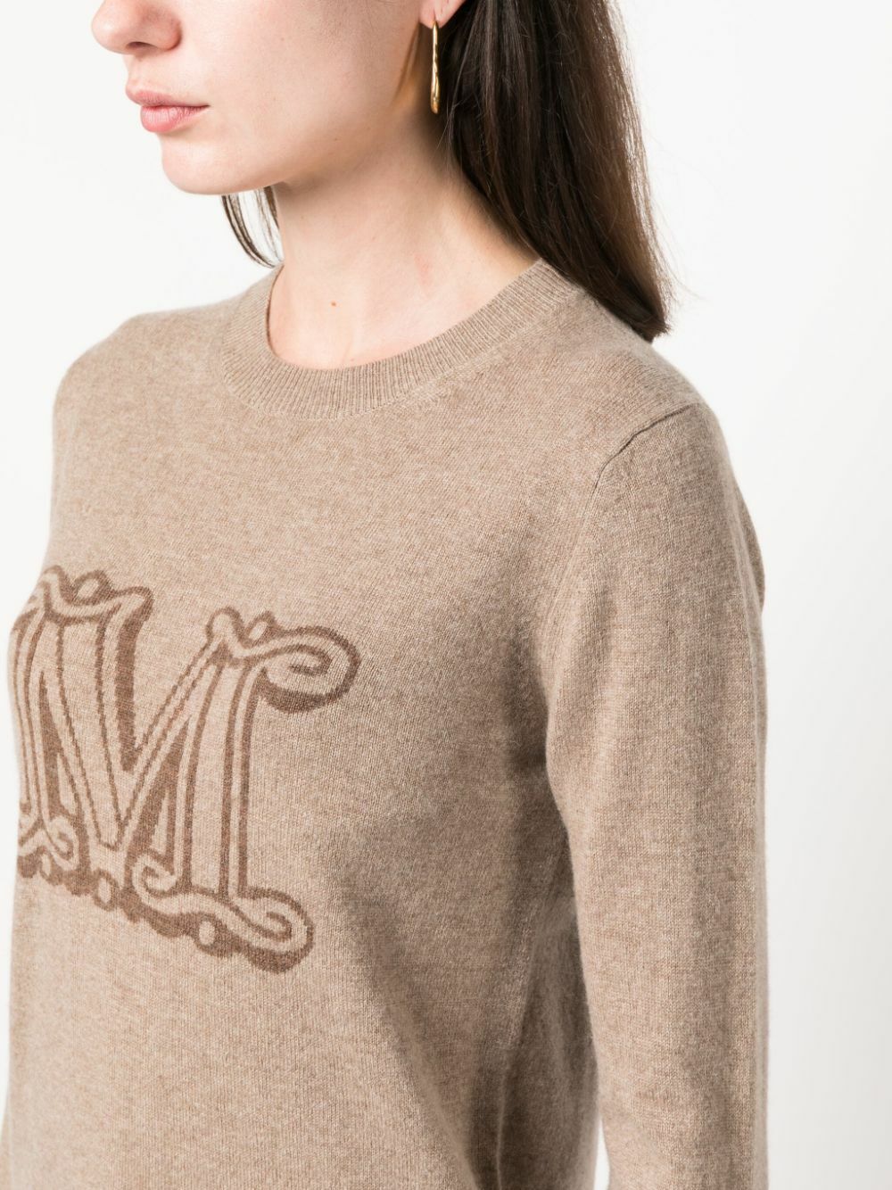 MAX MARA - Logo Cashmere Sweater Max Mara