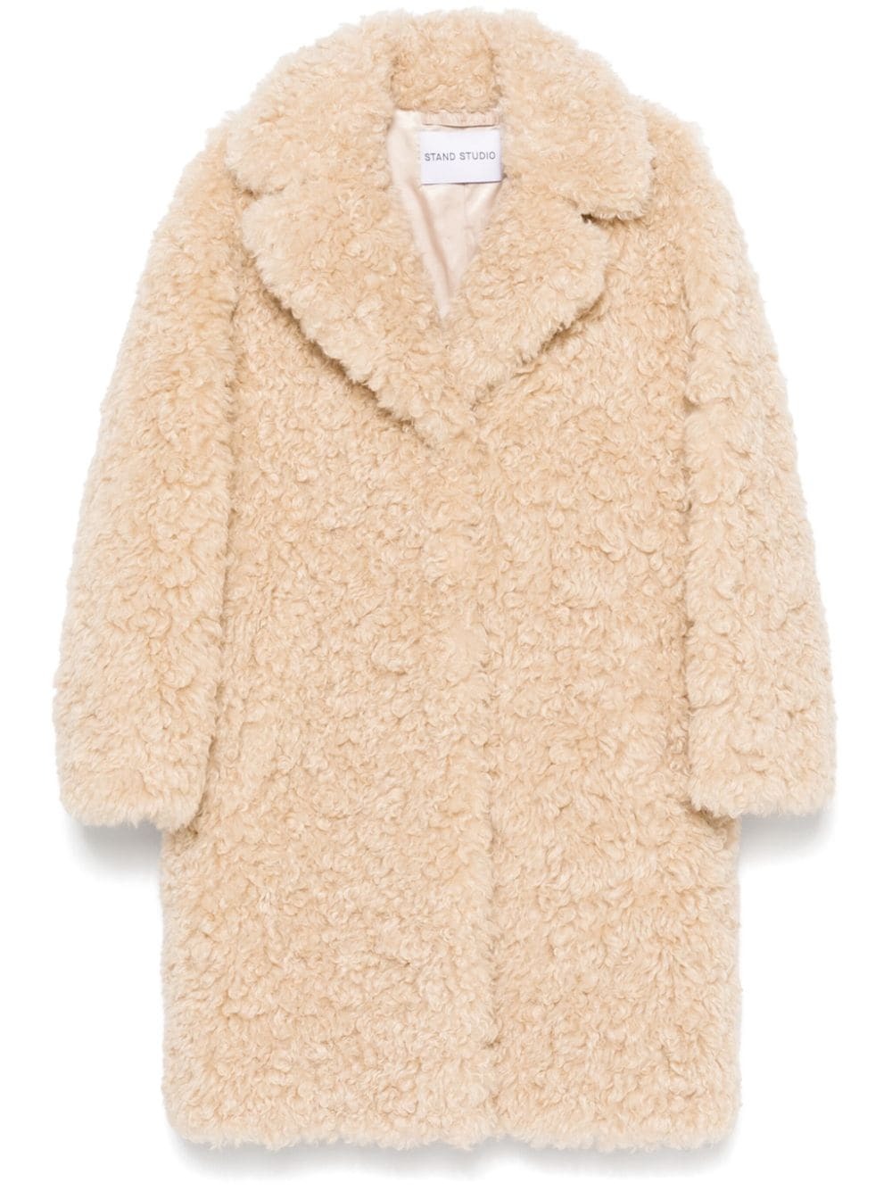 STAND STUDIO - Camille Faux Fur Coat Stand Studio