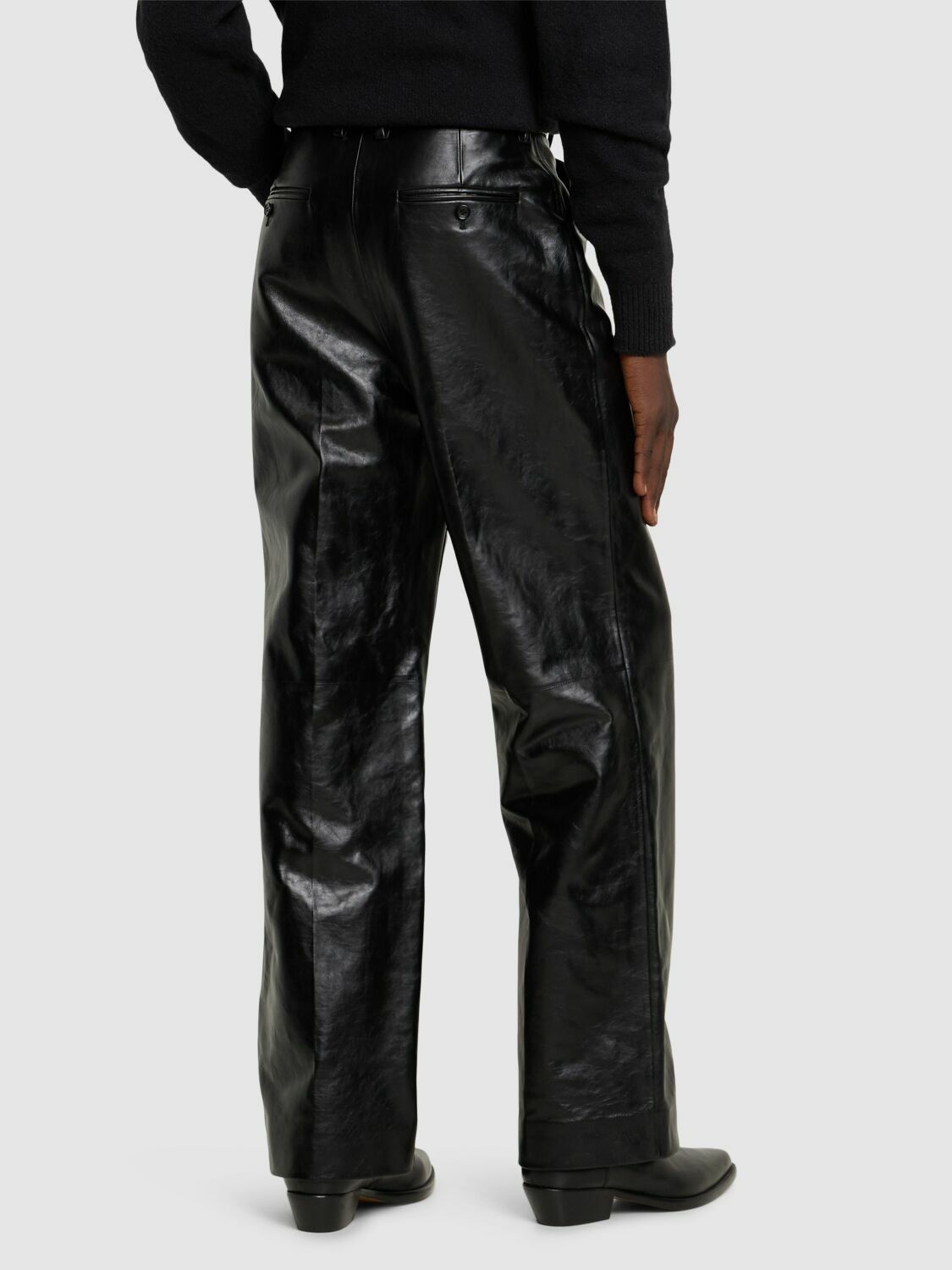 BALLY Leather Pants Bally