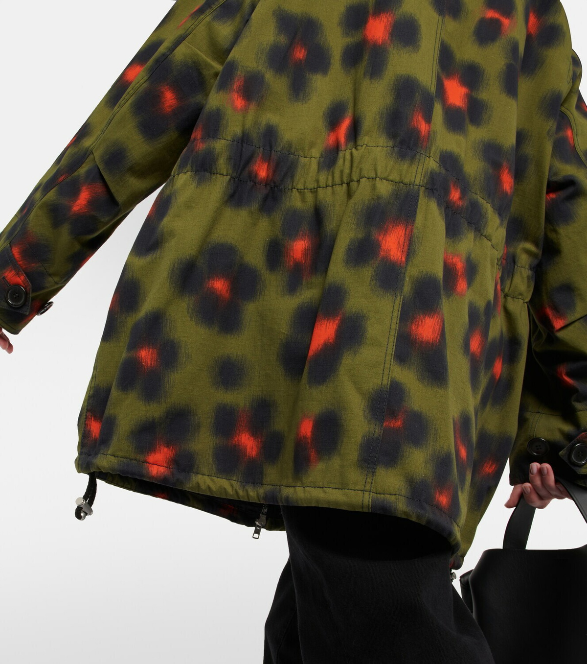 Kenzo - Leopard-print cotton parka Kenzo