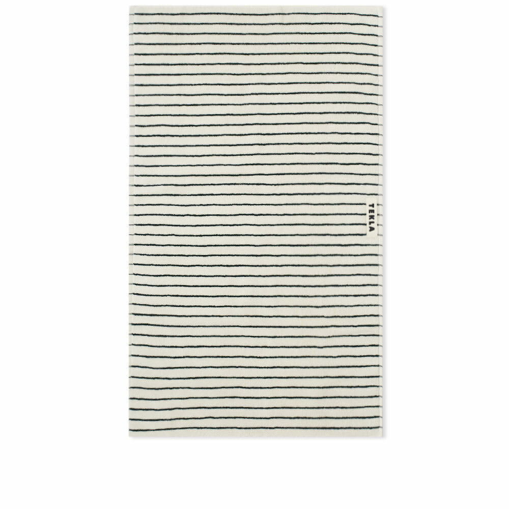 Tekla Fabrics Organic Terry Hand Towel in Racing Green Tekla Fabrics