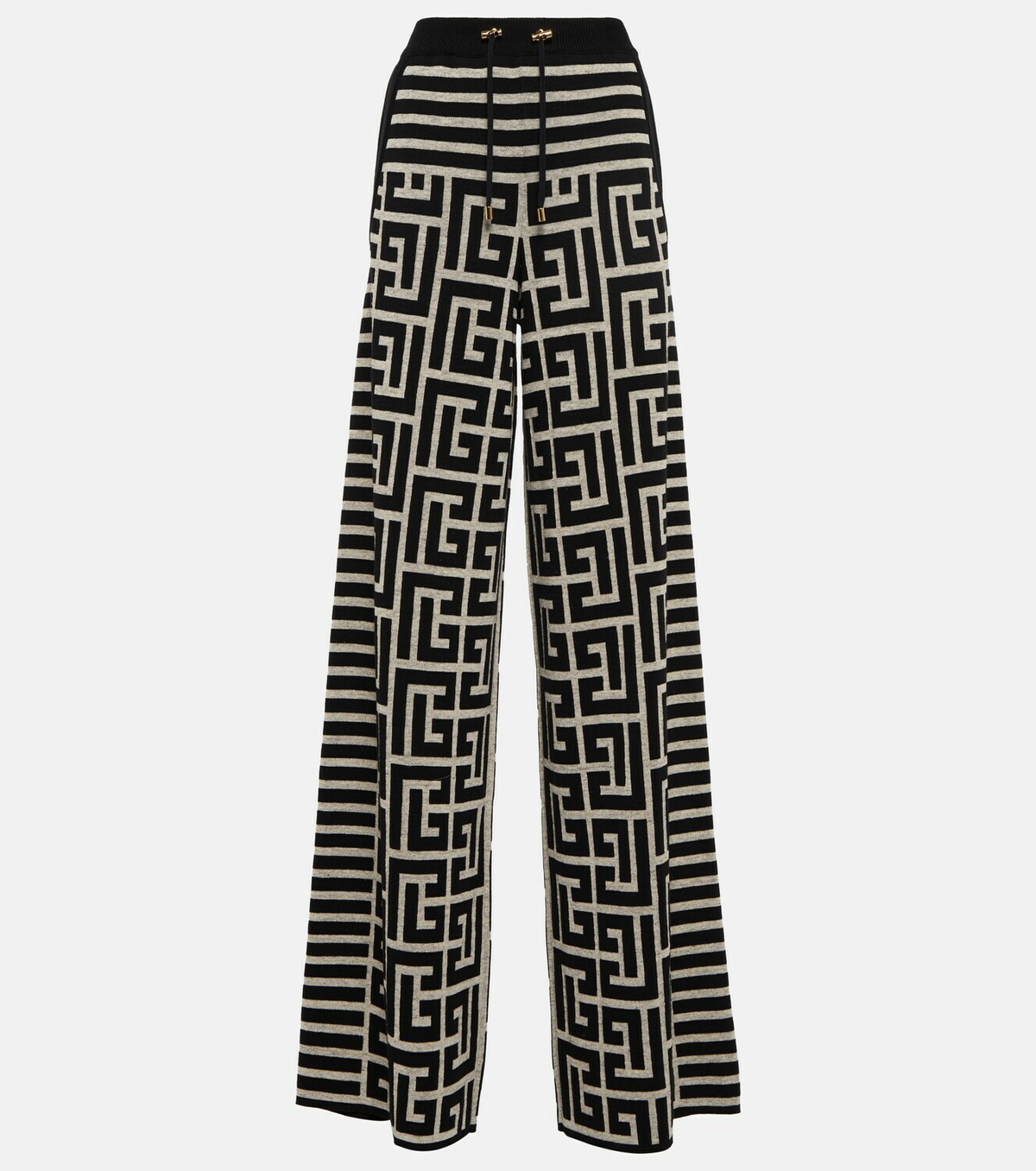 Balmain - Monogram wool-blend sweatpants Balmain