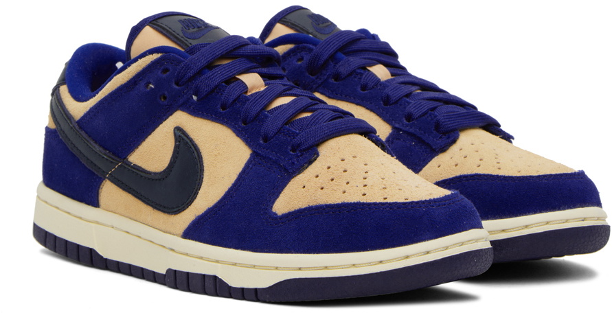 Nike Navy & Off-White Dunk Low Sneakers Nike
