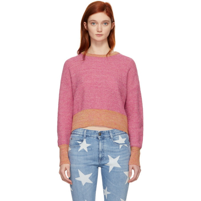 Simon Miller Pink Yates Crewneck Sweater Simon Miller
