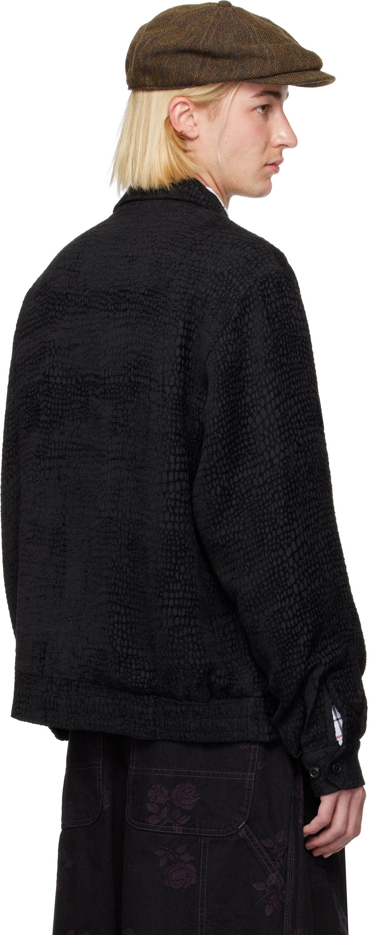 NEEDLES Black Sport Jacket Needles