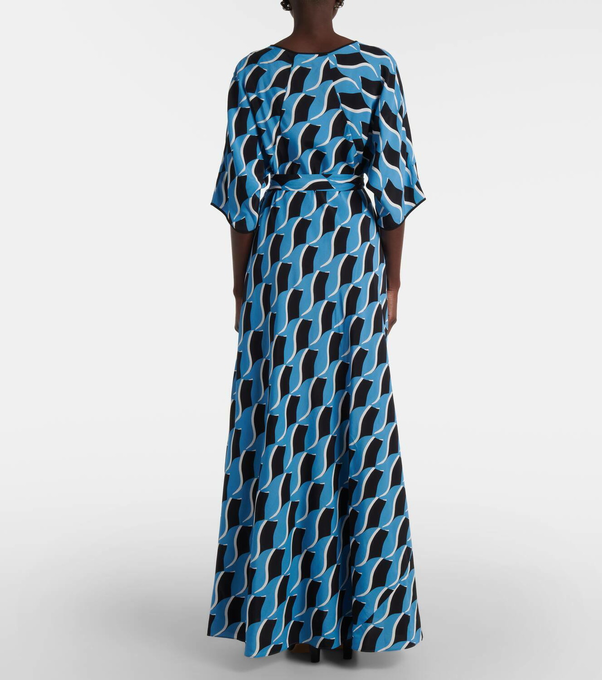 Diane von Furstenberg Eloise printed crêpe maxi dress Diane von Furstenberg