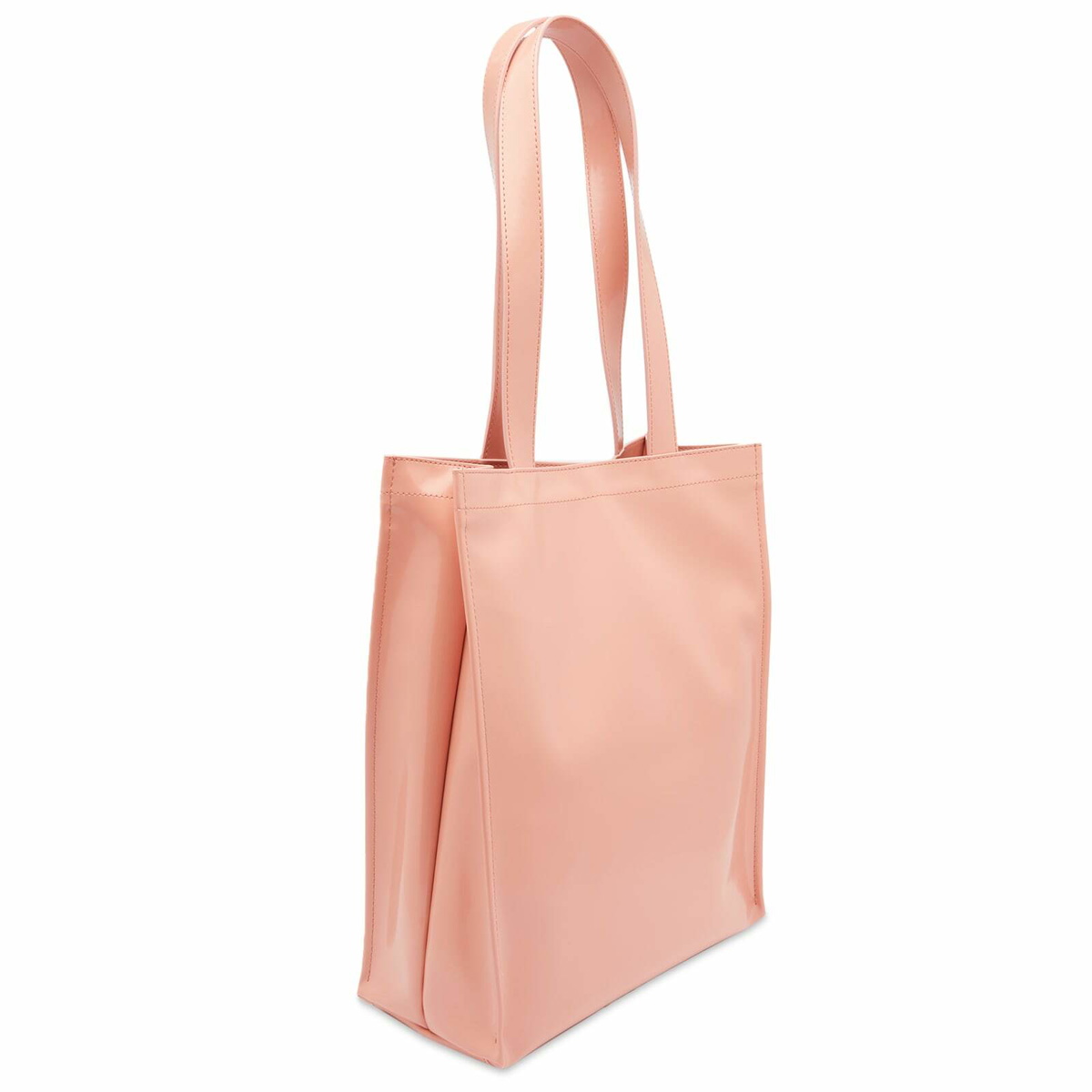 Acne Studios Women's Logo Shopper Portrait in Salmon Pink Acne Studios