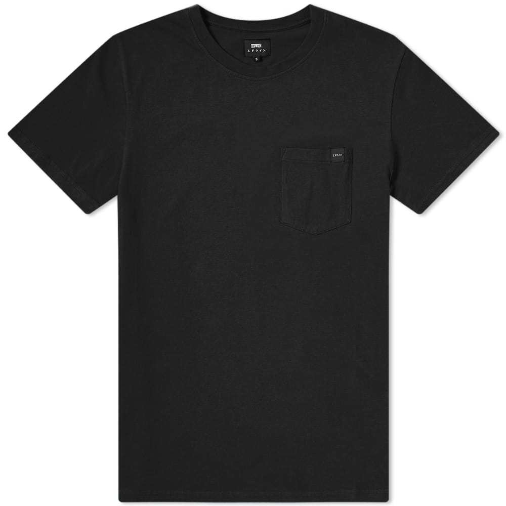 Edwin Pocket Tee Black Edwin