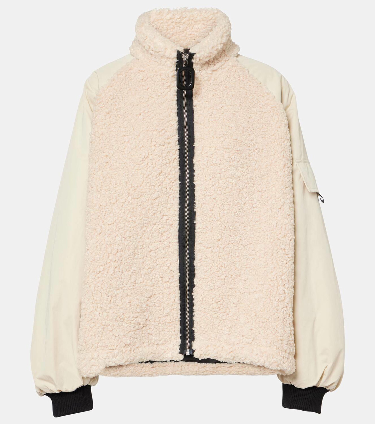 JW Anderson Colorblocked fleece jacket JW Anderson