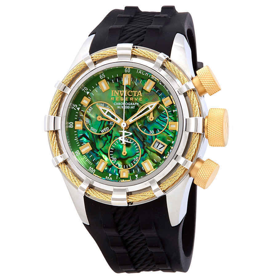Invicta Reserve Chronograph Mother of Pearl Dial Mens Watch 26193 Invicta