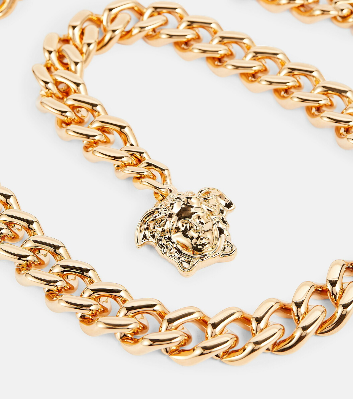 Versace - La Medusa chainlink belt Versace