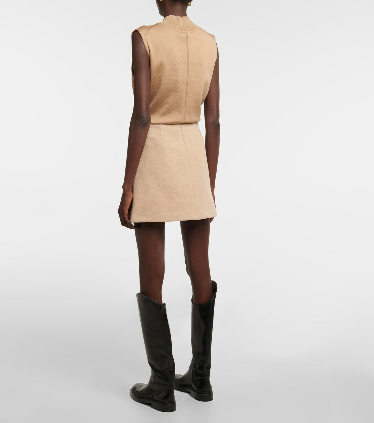 Patou Wool-blend miniskirt Patou