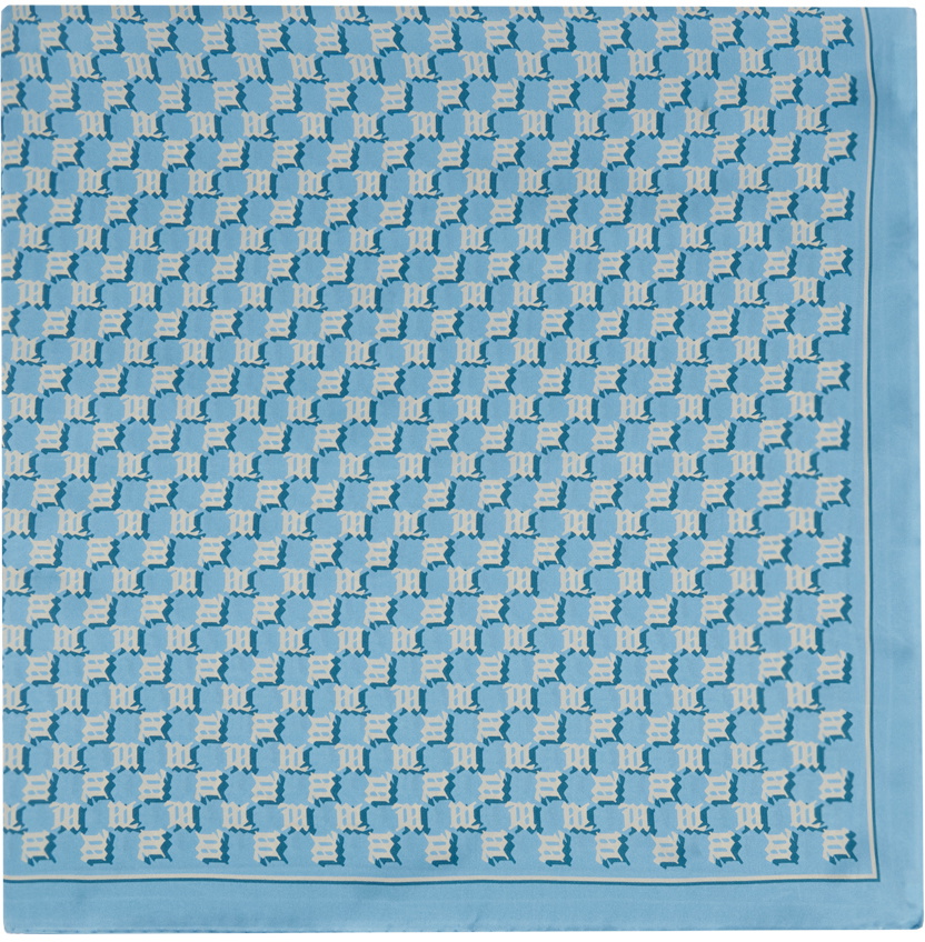 MISBHV Blue Monogram Scarf MISBHV
