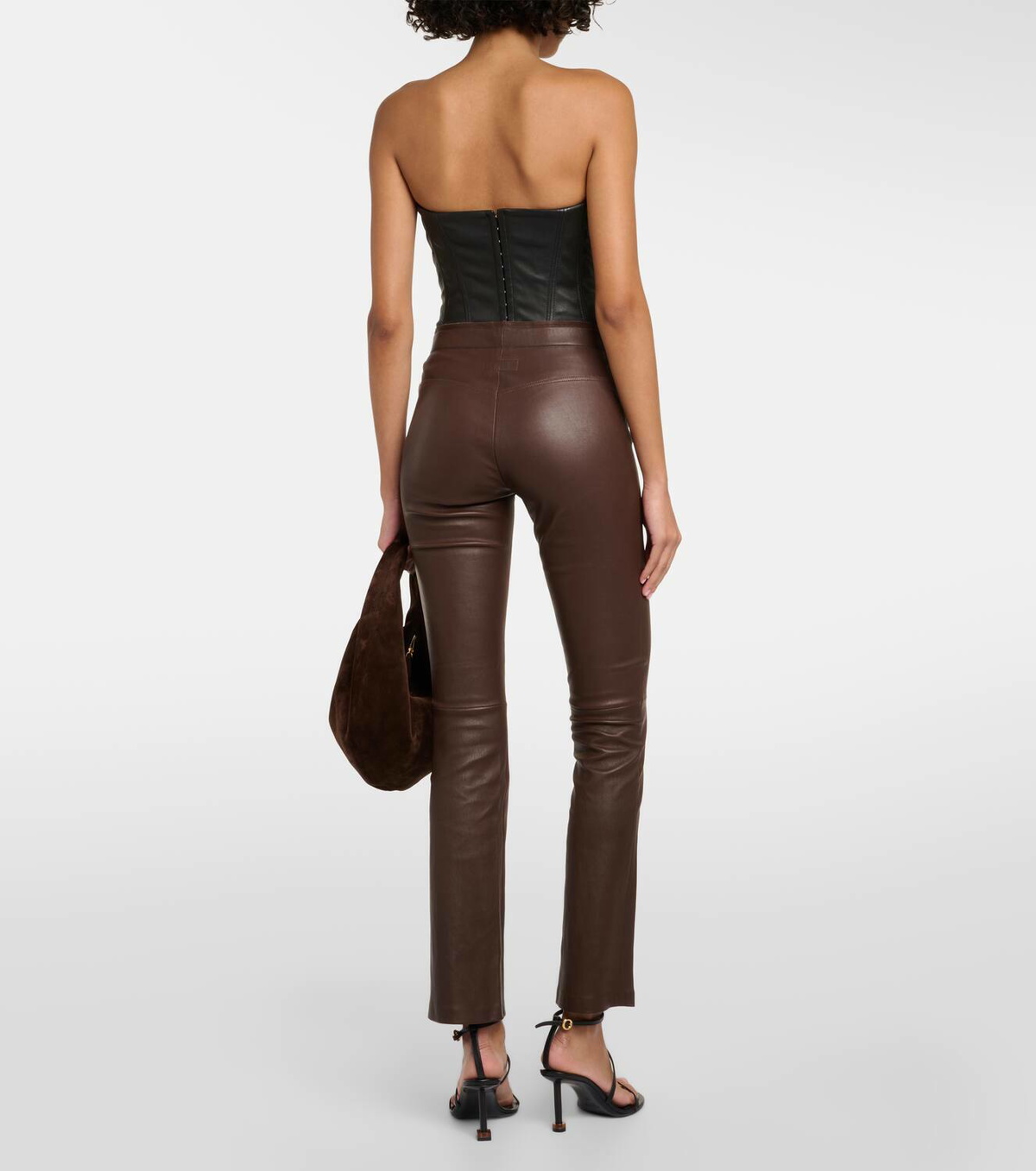 Stouls Leather bootcut pants Stouls