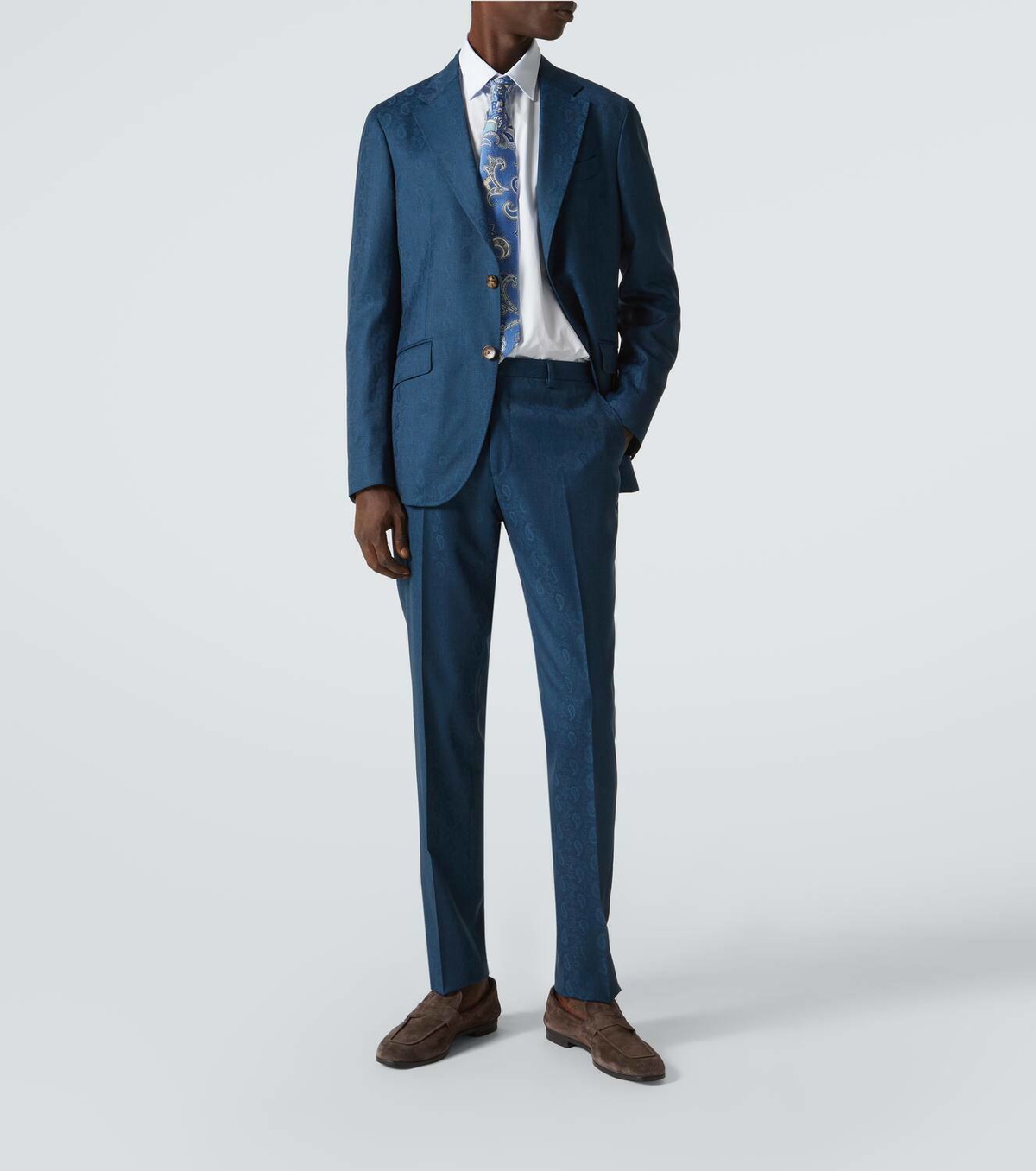 Etro Roma paisley silk suit Etro