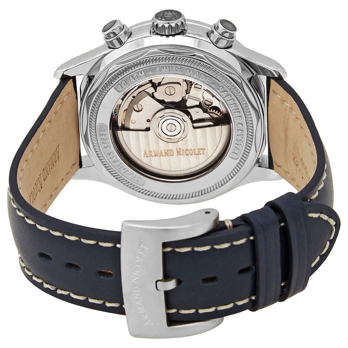 Armand Nicolet MHA Automatic Blue Dial Watch A844HAA-BS-P140BU2 Armand ...
