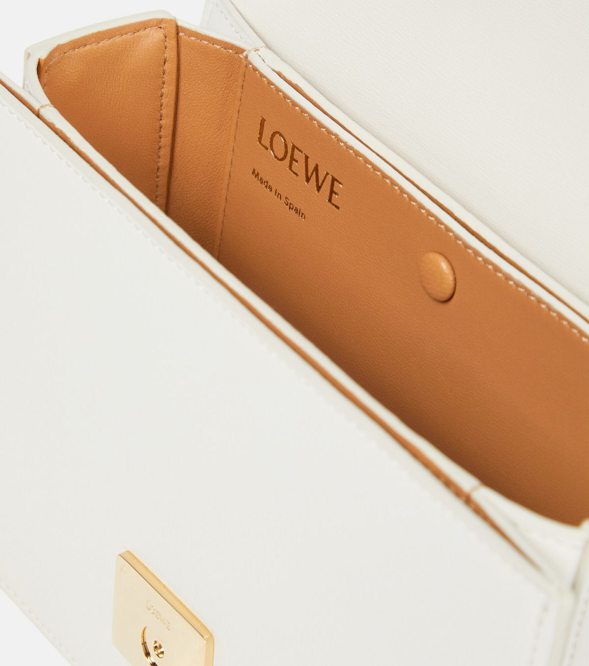 Loewe - Goya Small leather shoulder bag Loewe