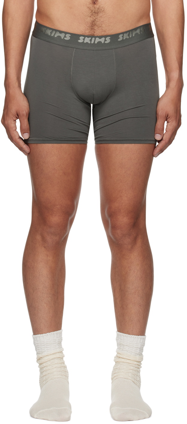 SKIMS Three-Pack Multicolor SKIMS Stretch 5 Boxer Briefs SKIMS