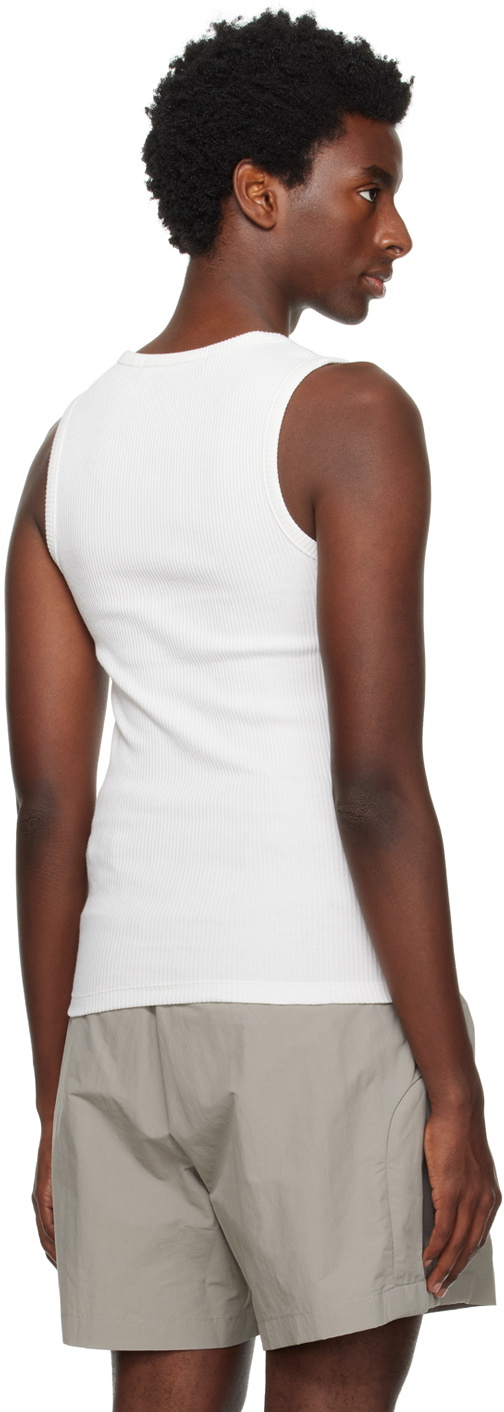 Seventh White Square Neck Tank Top Seventh