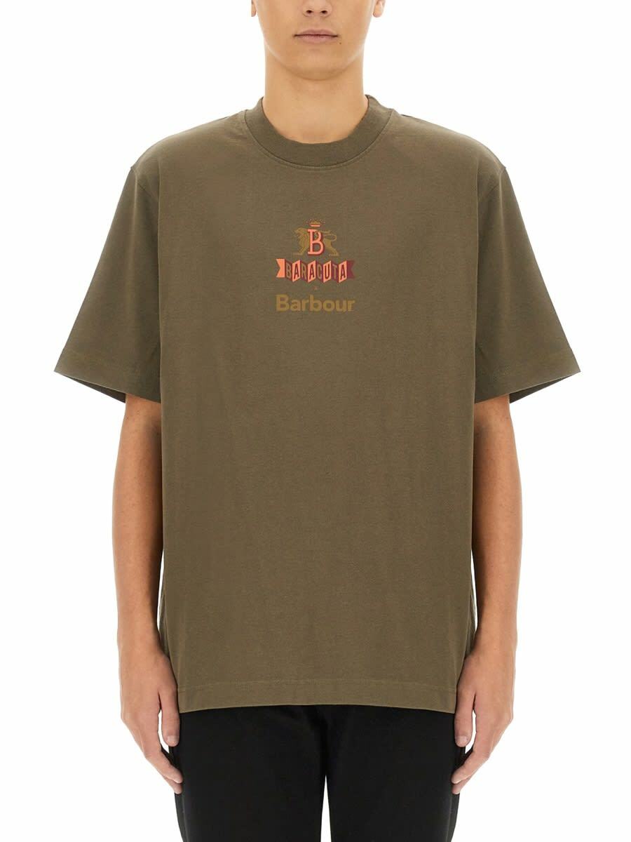 Baracuta T-shirt With Logo Baracuta