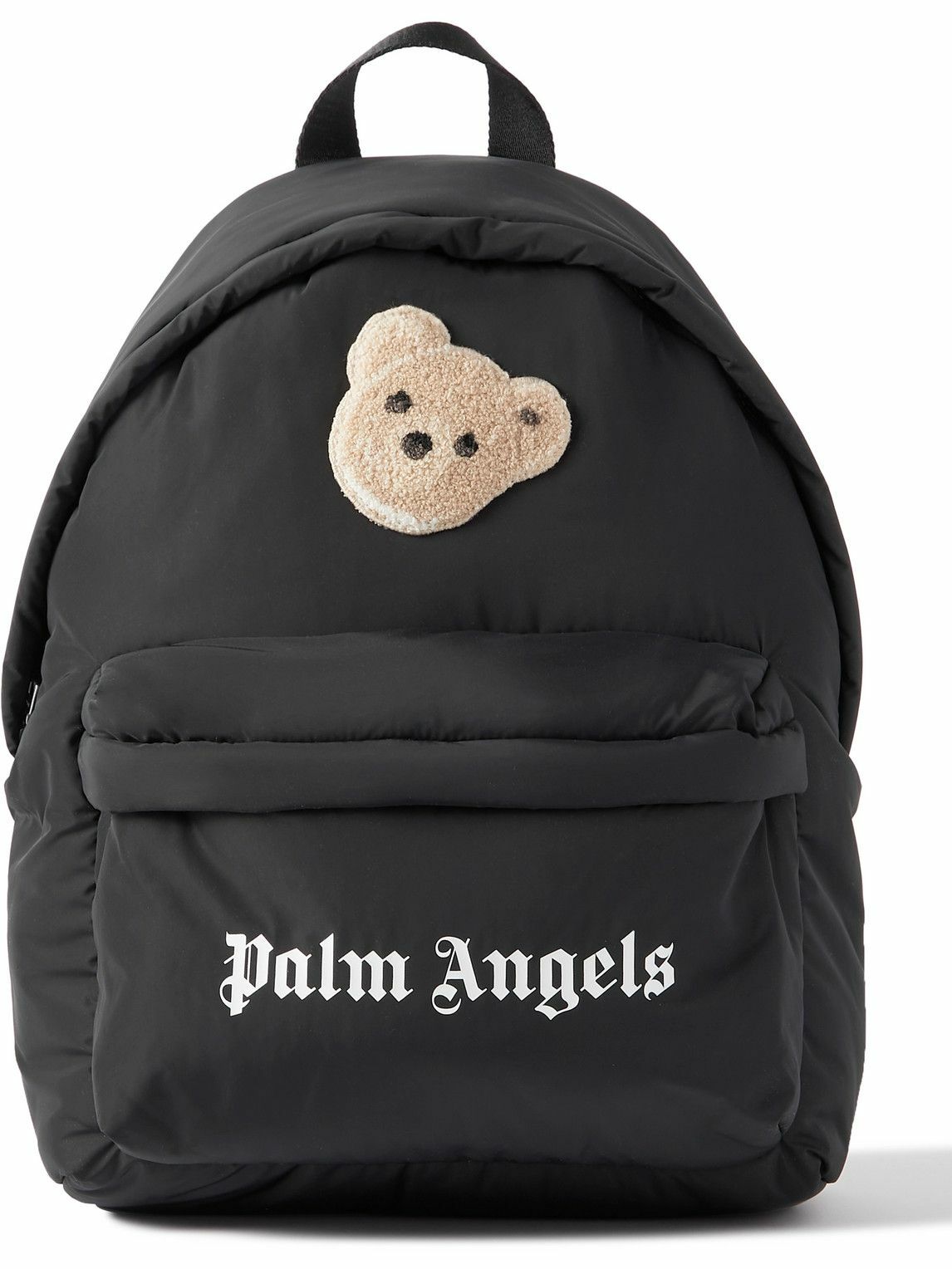 Palm Angels Kids - Logo-Appliquéd Shell Backpack