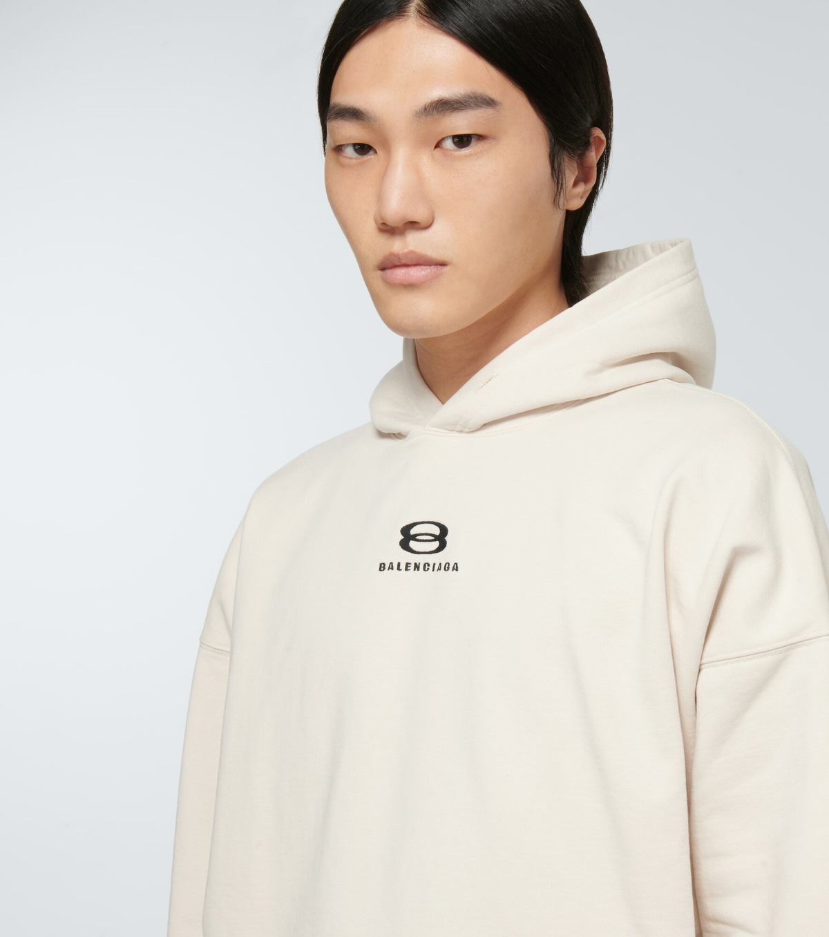 Balenciaga - Unity cotton hooded sweatshirt Balenciaga