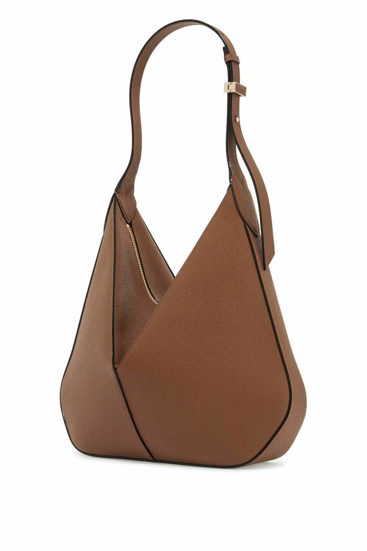 VALEXTRA hobo vivi hand Brown Valextra